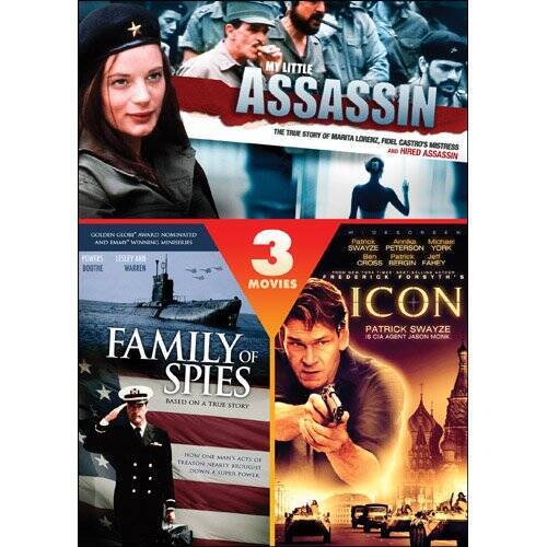 Icon Family of Spies My Little Assassin - DVD By Patrick Swayze - VERY ...