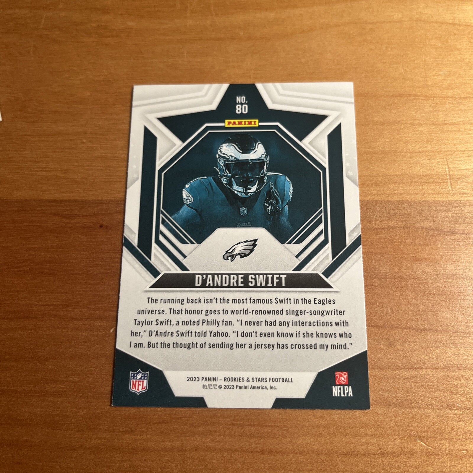 2023 Rookies & Stars D’Andre Swift Red Parallel Philadelphia Eagles | eBay