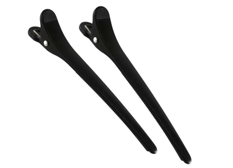 2 Pcs Hair Clamps Hairdressing Sectioning Clips Barber Salon Hairstyle ...