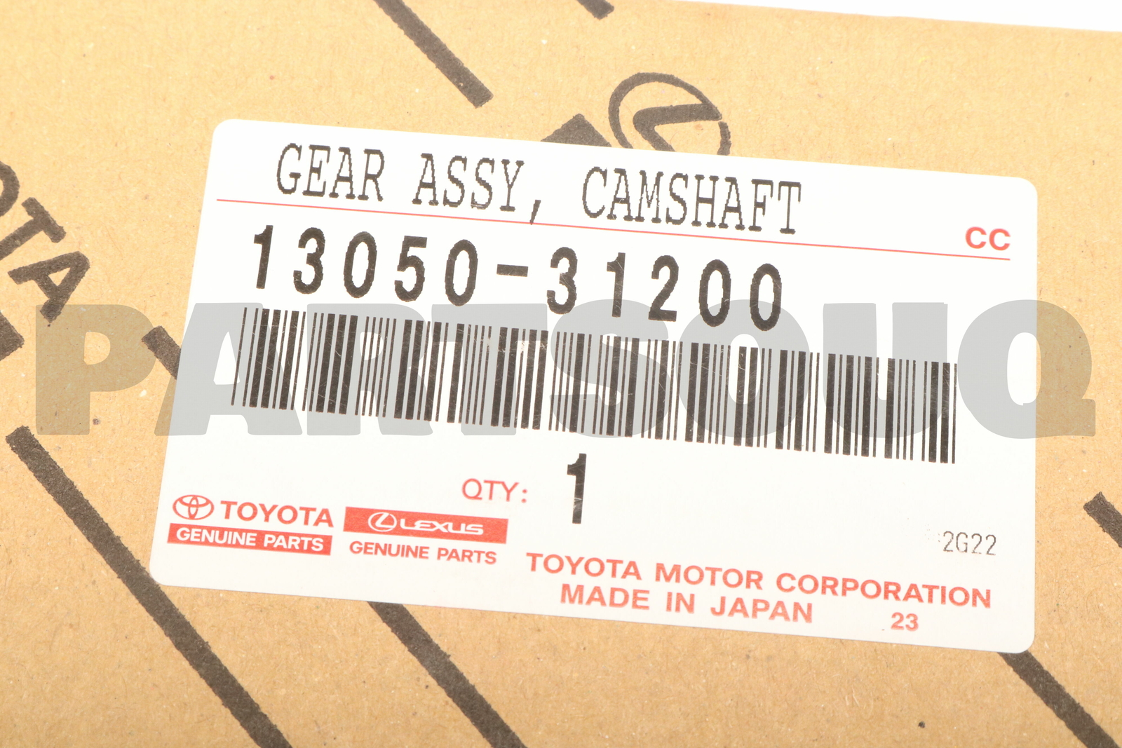 1305031200 Genuine Toyota GEAR ASSY, CAMSHAFT 13050-31200 | eBay