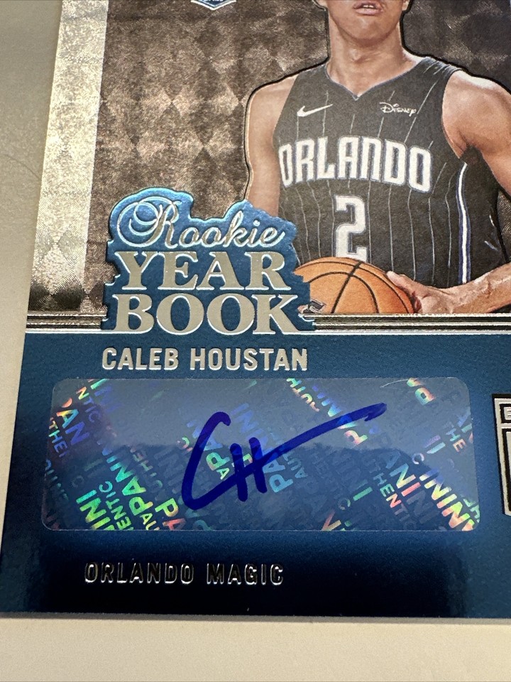 CALEB HOUSTAN 2022-23 Donruss Elite ROOKIE YEARBOOK Class of 22 ...