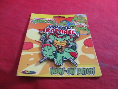 Raphael "Cowabunga" - Teenage Mutant Ninja Turtles Iron-On Patch *NEW ...