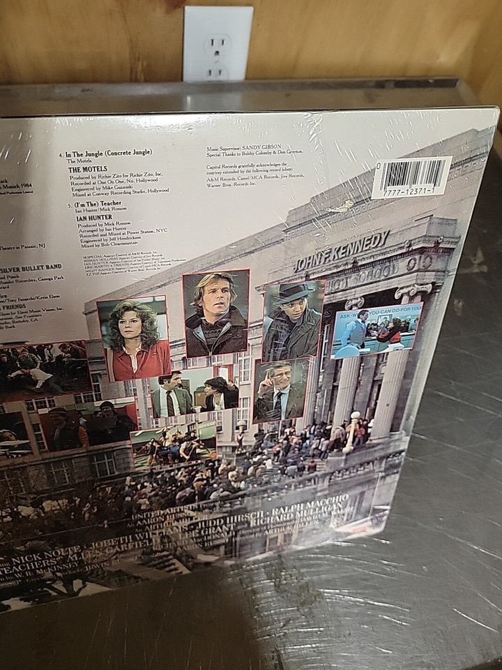 Teachers Original Soundtrack 1984 Vinyl LP 38 Special ZZ Top Night ...