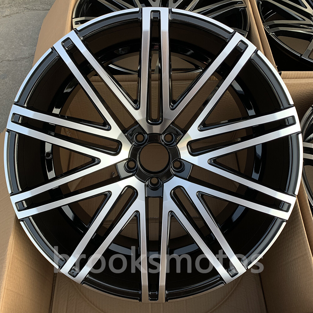 22" MULT SPOKE STYLE WHEELS RIM FOR 2006+ PORSCHE CAYENNE 2005-2015 Q7 ...