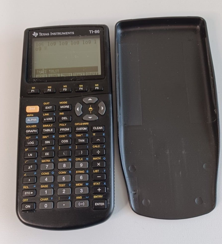TEXAS INSTRUMENTS TI-86 Graphing Calculator with Cover ~ Preowned ...