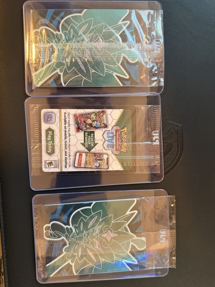 Pokemon TCG Flareon EX Stamped Promo Teal Mask Ogerpon X2 Black Star ...