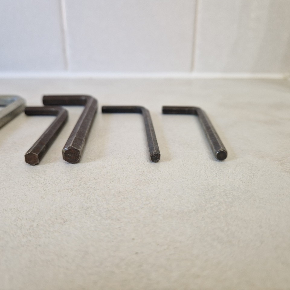 Allen Keys Vintage Small Bundle × 7 C.K, GKN, ET USA, Radiator Valve ...