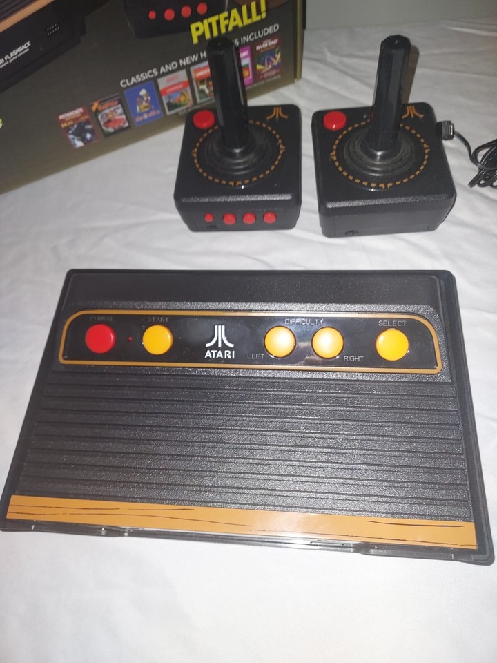 Atari Flashback 9 Gold Game Console 120 Games + SD card over 1000 Atari ...