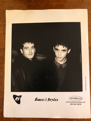 Force & Styles Music Duo Rare 8x10 Press Photo - Darren James Mew ...