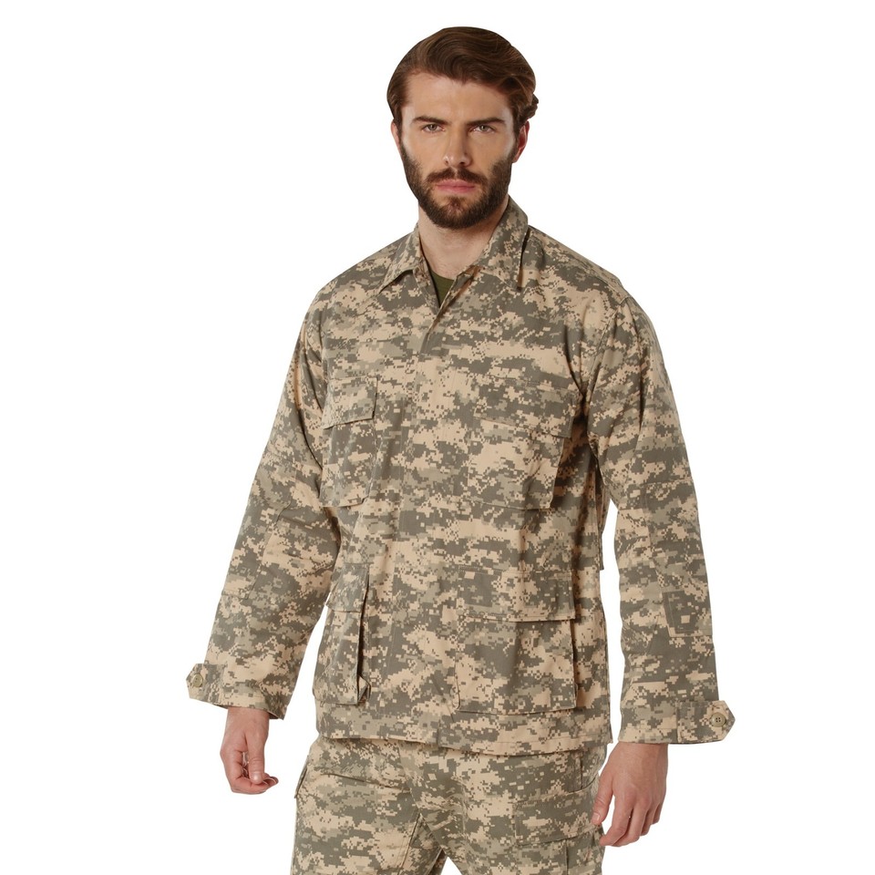 Military Type Tactical BDU Top Battle Dress Uniform Shirt | eBay