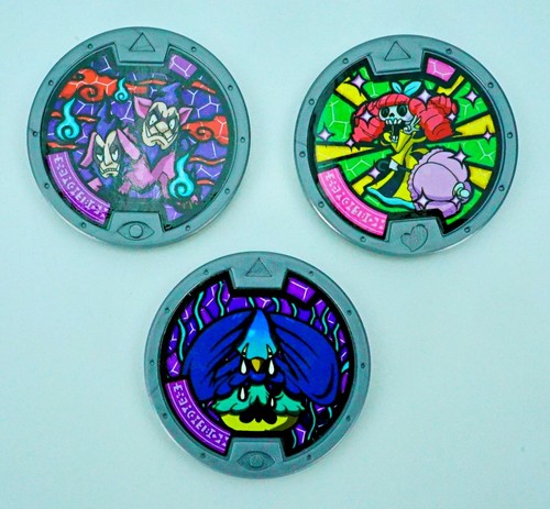 Yo Kai Watch Series 2 Bahu Sir Berus Skelebella Medallion Coins Medals Japan Toy | eBay