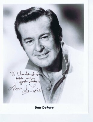 Don Defore Signed Vintage 8x10 Photo | eBay