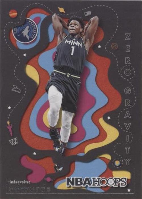 2021-22 Panini NBA Hoops - Zero Gravity Anthony Edwards #4 for sale ...