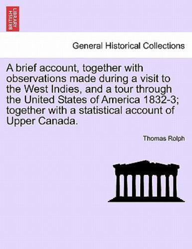 brief account, together with observations made during a visit to the ...