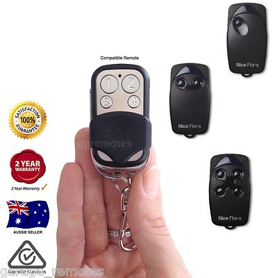 Automatic gate remote control compatible to Nice Flor-s FLO1-RS FLO2-RS ...