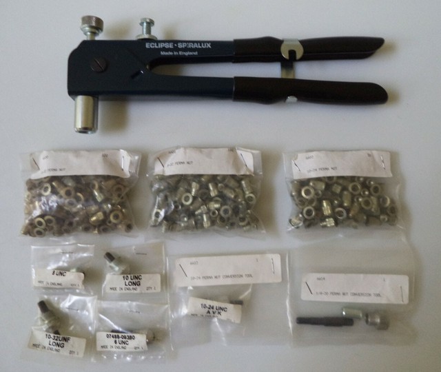 Eclipse 2745-01 Mild Steel Spiralux Threaded Insert Setting Tool Kit Imperial for sale online | eBay