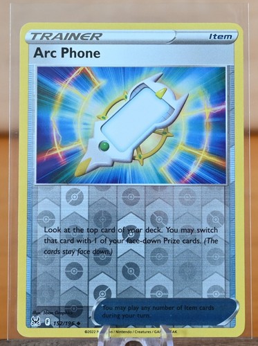 Pokémon TCG: Arc Phone 152/196 Reverse Holo - Lost Origin - NM | eBay UK