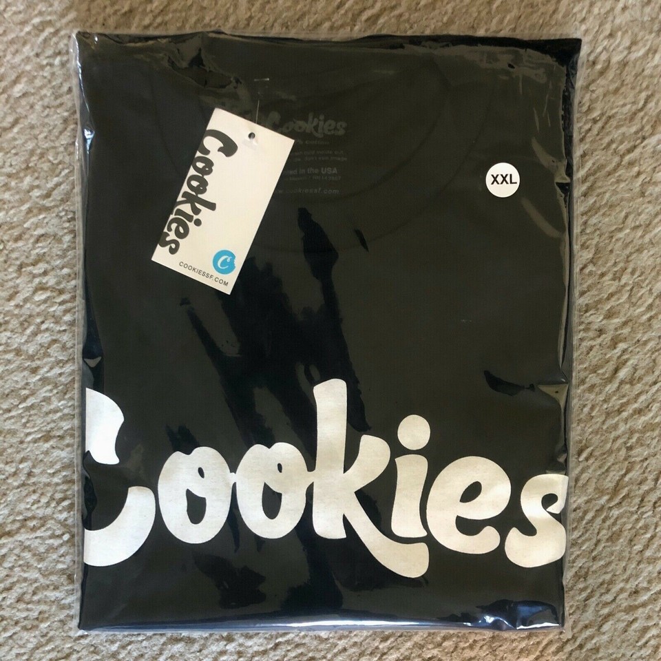 NWT Berner Cookies Clothing SF Original Logo Black/White Tee | eBay