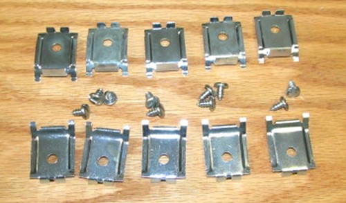 1953 1954 1955 CHEVY ROCKER PANEL MOLDING CLIP SET | eBay UK