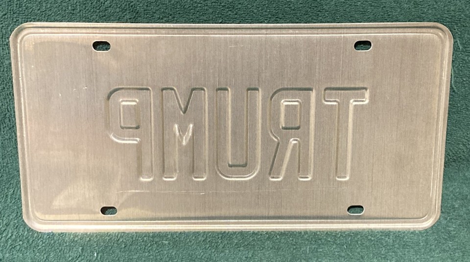 2025 Washington DC TRUMP 60TH PRESIDENTIAL INAUGURAL License Plate REAL ...