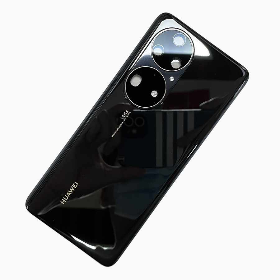 For Huawei P50 Pro Housing Glass Battery Back Door Cover + Camera Len ...