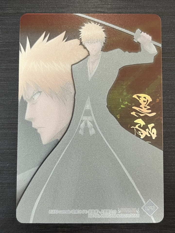 SP01 Ichigo Kurosaki BLEACH Clear Card Collection Signed Bandai | eBay