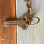 Alcatraz Island Prison Guard Iron Cell Key, Tag & Solid Brass Whistle ...