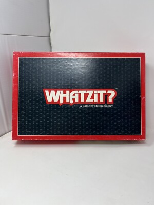 Vintage WHATZiT? Board Game Complete Milton Bradley 1987 | eBay