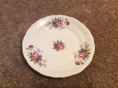 Royal Kent Collection Poland BAVARIAN ROSE China Round Small 7" Dessert ...