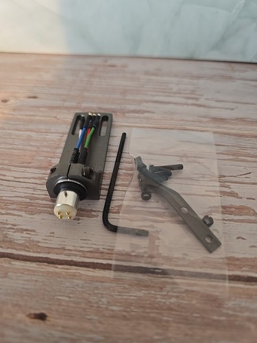 Aluminum / Magnesium Headshell Azimuth Adjust 2 Lock Pin HSE9 Incl ...