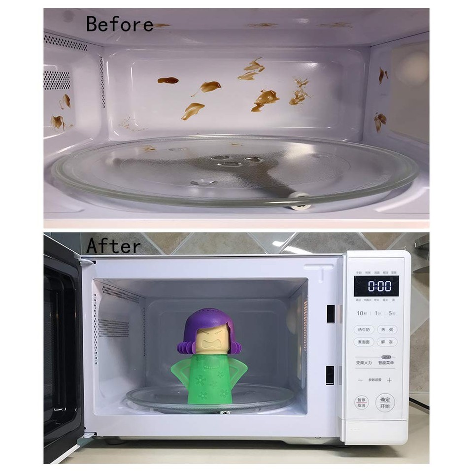 Angry Mama Microwave Oven Steam Cleaner, Angry Mom Microwave Cleaner ...