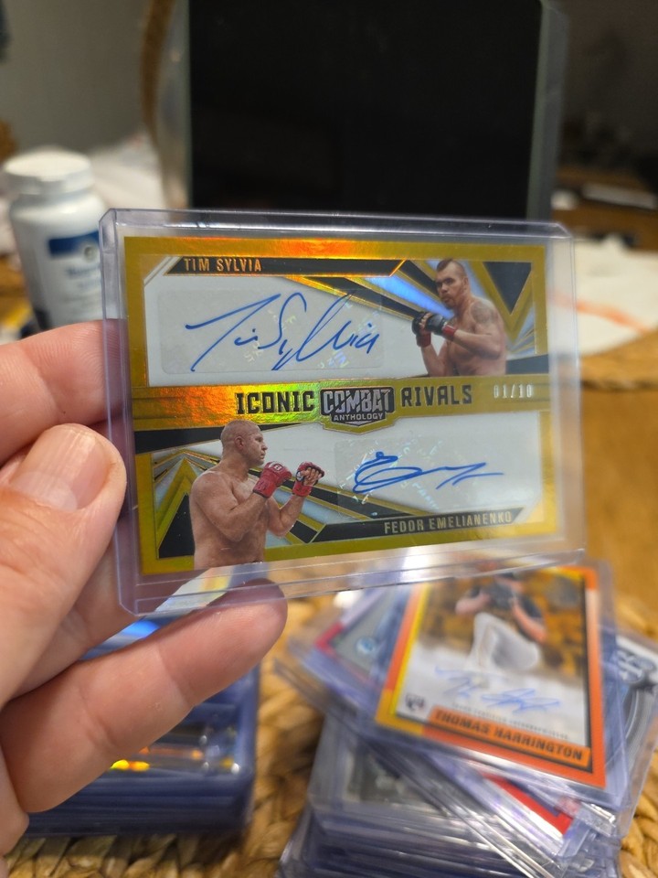 2025 Combat Anthology Iconic Rival 1/10 Tim Sylvia & Fedor Emelianenko ...