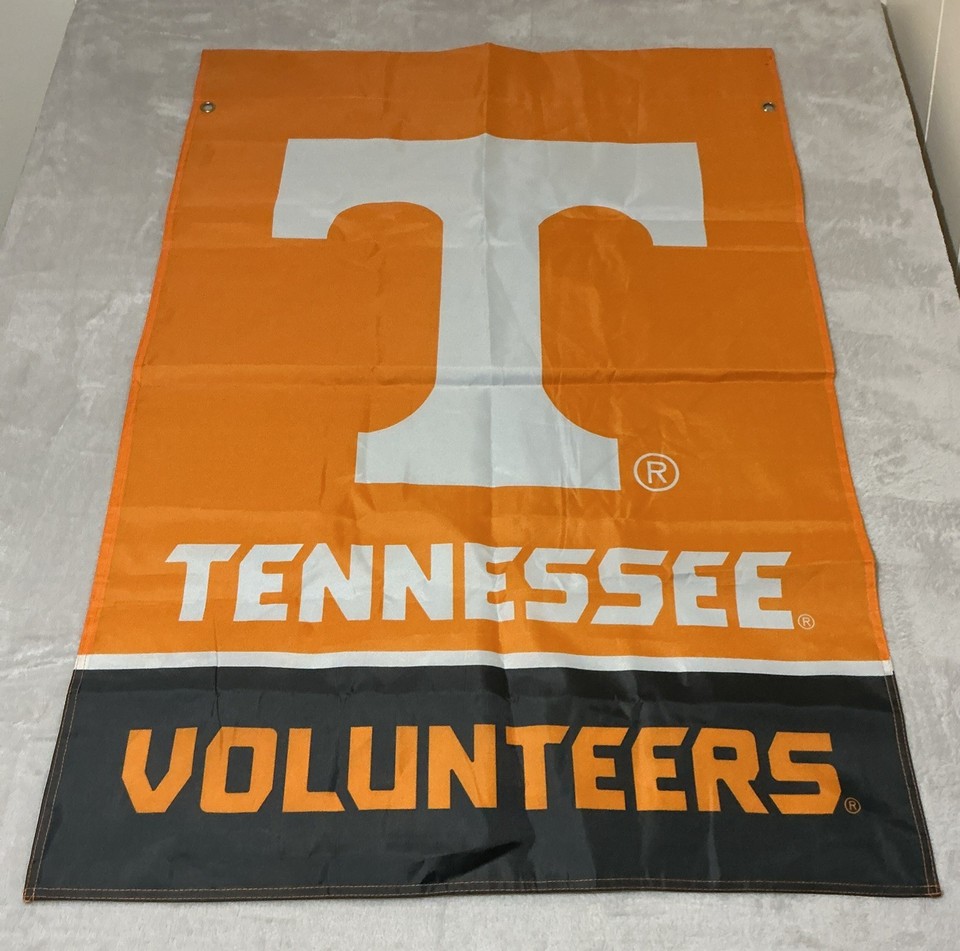 Tennessee Volunteers Wordmark Logo House Banner Flag | eBay