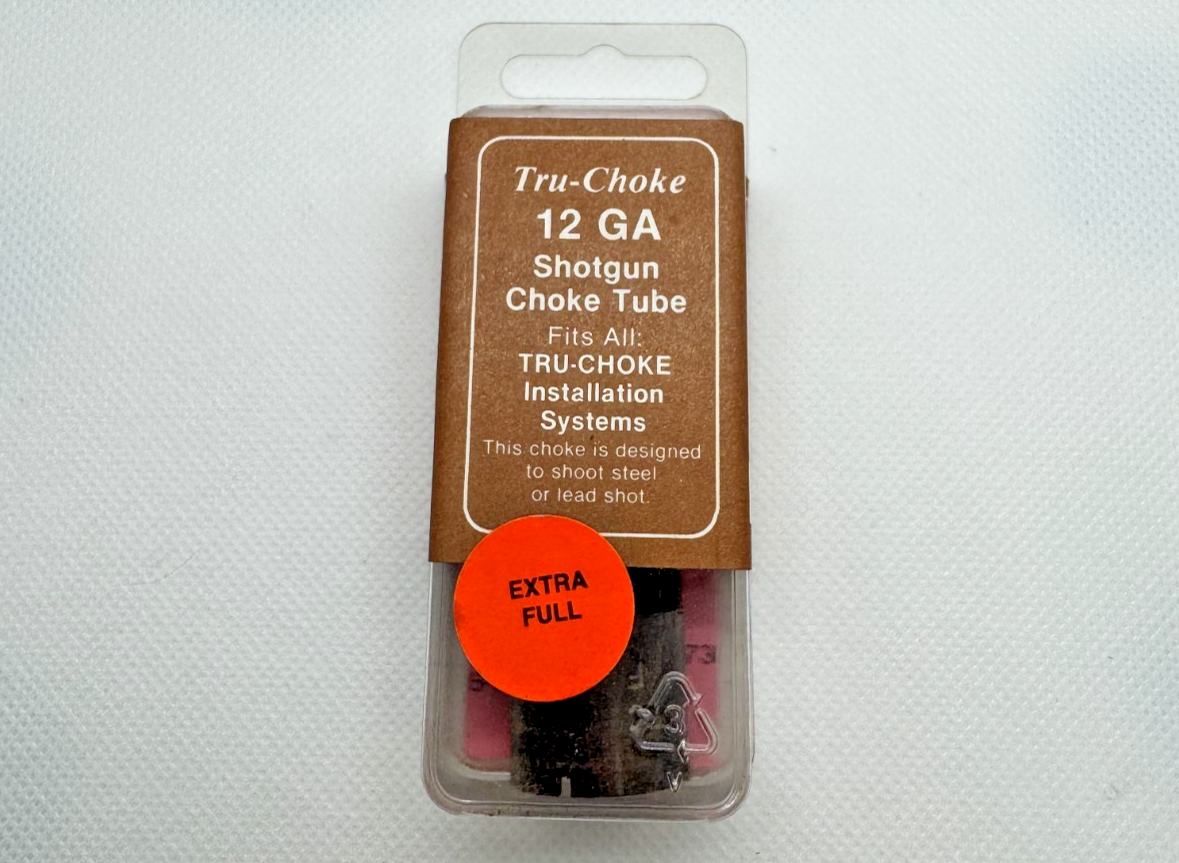 CARLSONS TRU CHOKE 12 GA EXTRA FULL SHOTGUN CHOKE PATTERN TUBE FLUSH ...