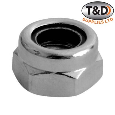 Nylon M6 Nuts Type T – A2 Stainless Steel Hex Nut for Bolting ...
