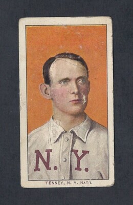 1909 T206 FRED TENNEY - NEW YORK GIANTS - Piedmont 150 | eBay