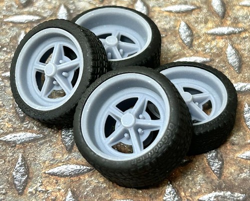 1/24 Scale: 21/20 Inch “Shelby GT350 Magstar” Wheels W/ Wide Rear ...
