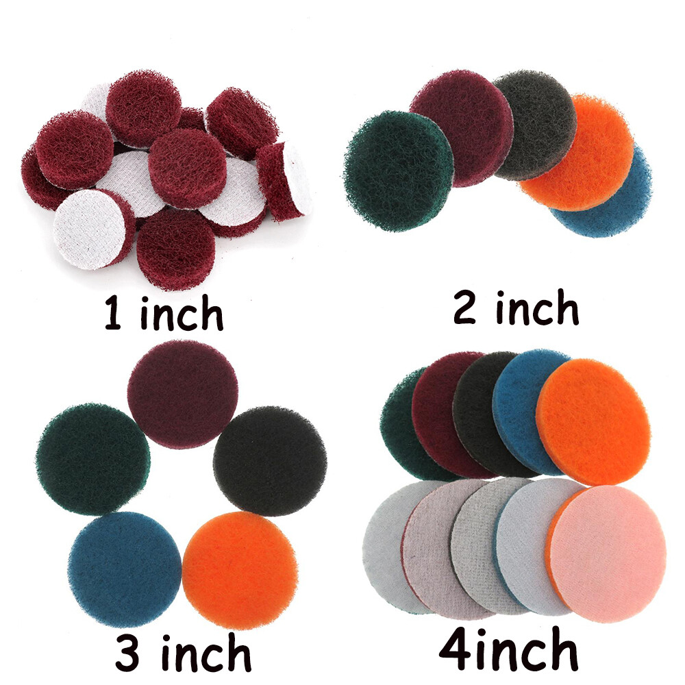 1 2 3 4 5 6 7 Inch Cleaning Cloth Sanding Disc Polish Scouring Pad ...