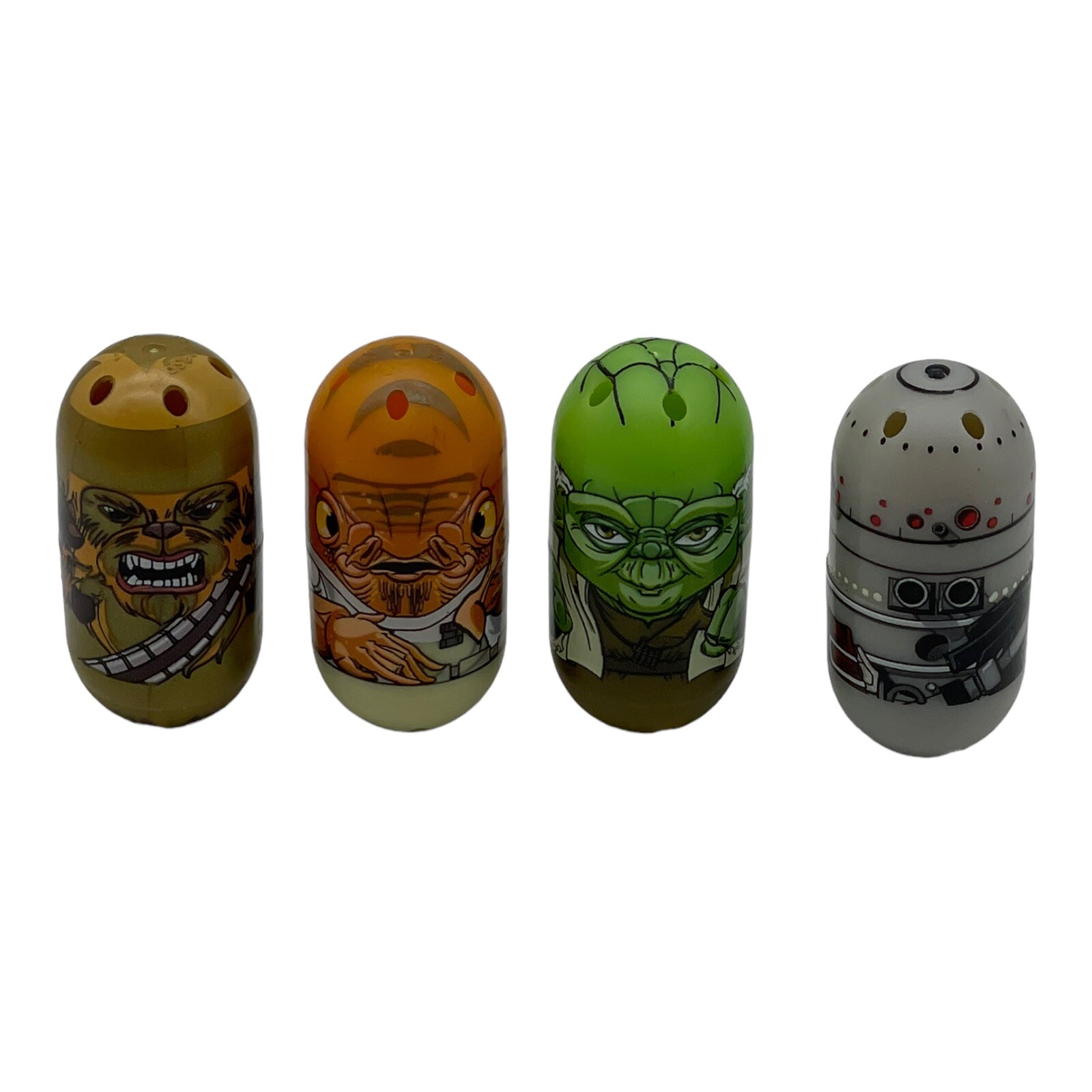 Mighty Beanz 2010 Star Wars Bean #7 Yoda IG-88 Ackbar Chewbacca | eBay