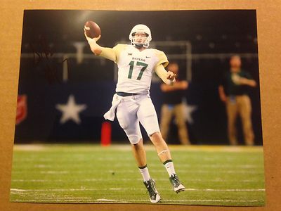 Seth Russell Autographed Baylor Bears Football 8x10 Photo COA | eBay