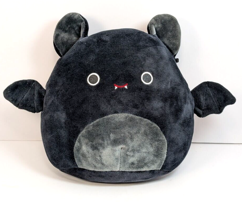 Squishmallows Emily Bat 8" Black Dark Gray 2022 Halloween Plush | eBay