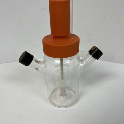 Corning Reusable Spinner Flask 250ml w/ Magnetic Agitator + Caps | eBay