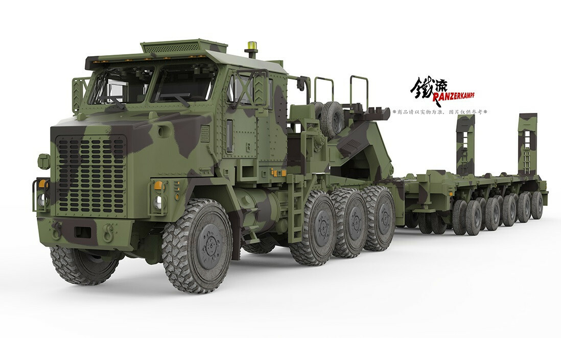 Panzerkampf 1:72 US Oshkosh M1070 Heavy Equipment Transporter, Camo ...