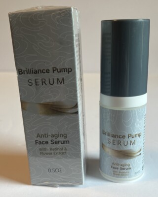 Brilliance Pump Serum Anti-Aging Eye Essence With Retinol & Flower ...