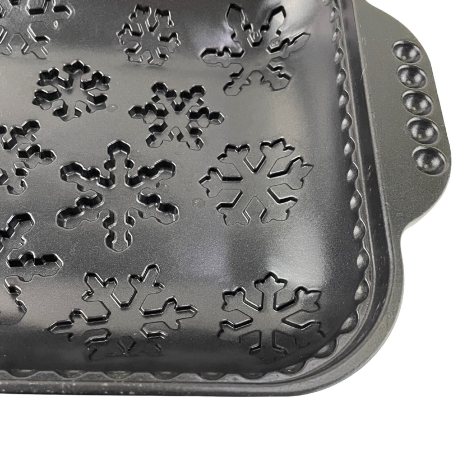 Williams Sonoma Snowflake Cake Pan 2002 Nordic Ware 10 Cups 11" x 8 1/2 ...