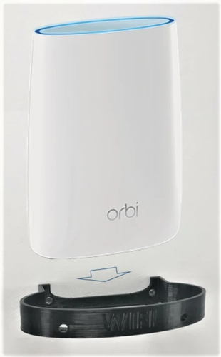 Wall Mount Wall Bracket Compatible With The Netgear Orbi Rbr50 & Rbs50 ...