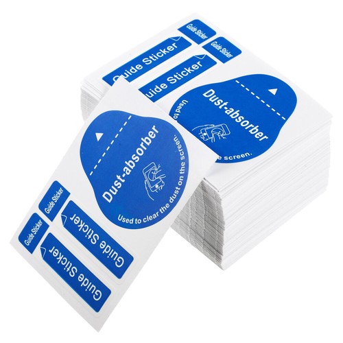 200 Pcs Paper Film Dust Removal Sticker Ultra Headphone Post | eBay