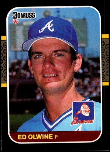 1987 Donruss #560 Ed Olwine NM-MT RC Rookie Braves ID:172775 | eBay