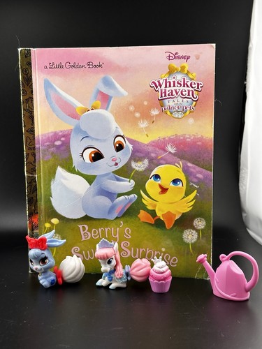 Disney Princess Palace Pets Figures Berry Tutu Little Golden Book Junk ...