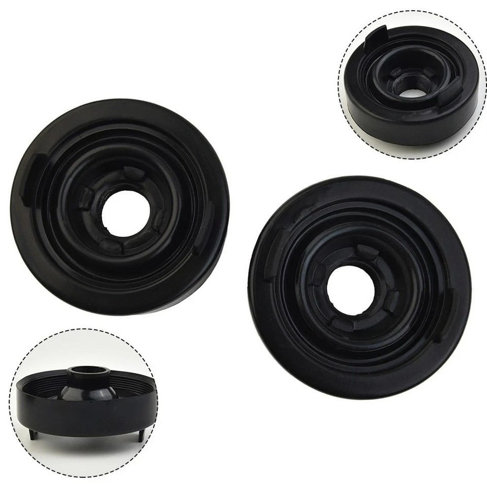 2x Car Headlight Dust-Cover Cap 80MM Rubber Waterproof For LED HID ...